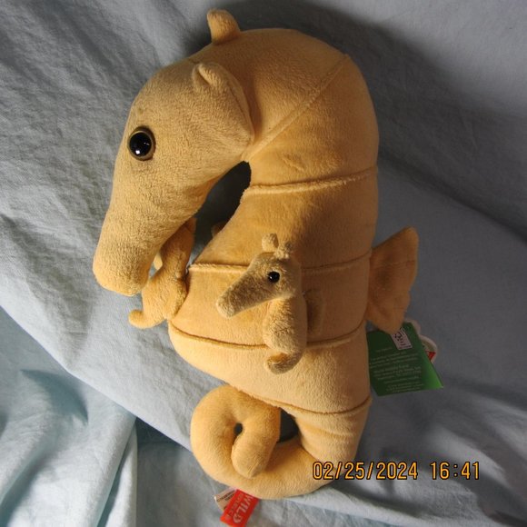 Wild Republic | Toys | Plush Nwt Wild Republic Yellow Seahorse With ...